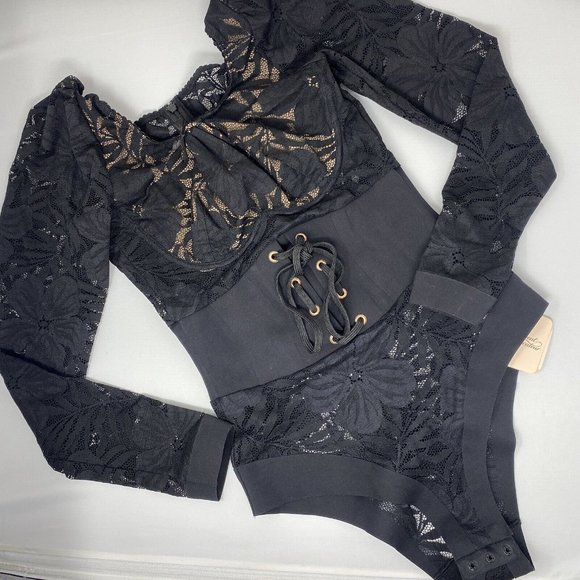 Agent Provocateur | Tops | Agent Provocateur Audrey Black Bodysuit Ap2 Small Nwt | Poshmark